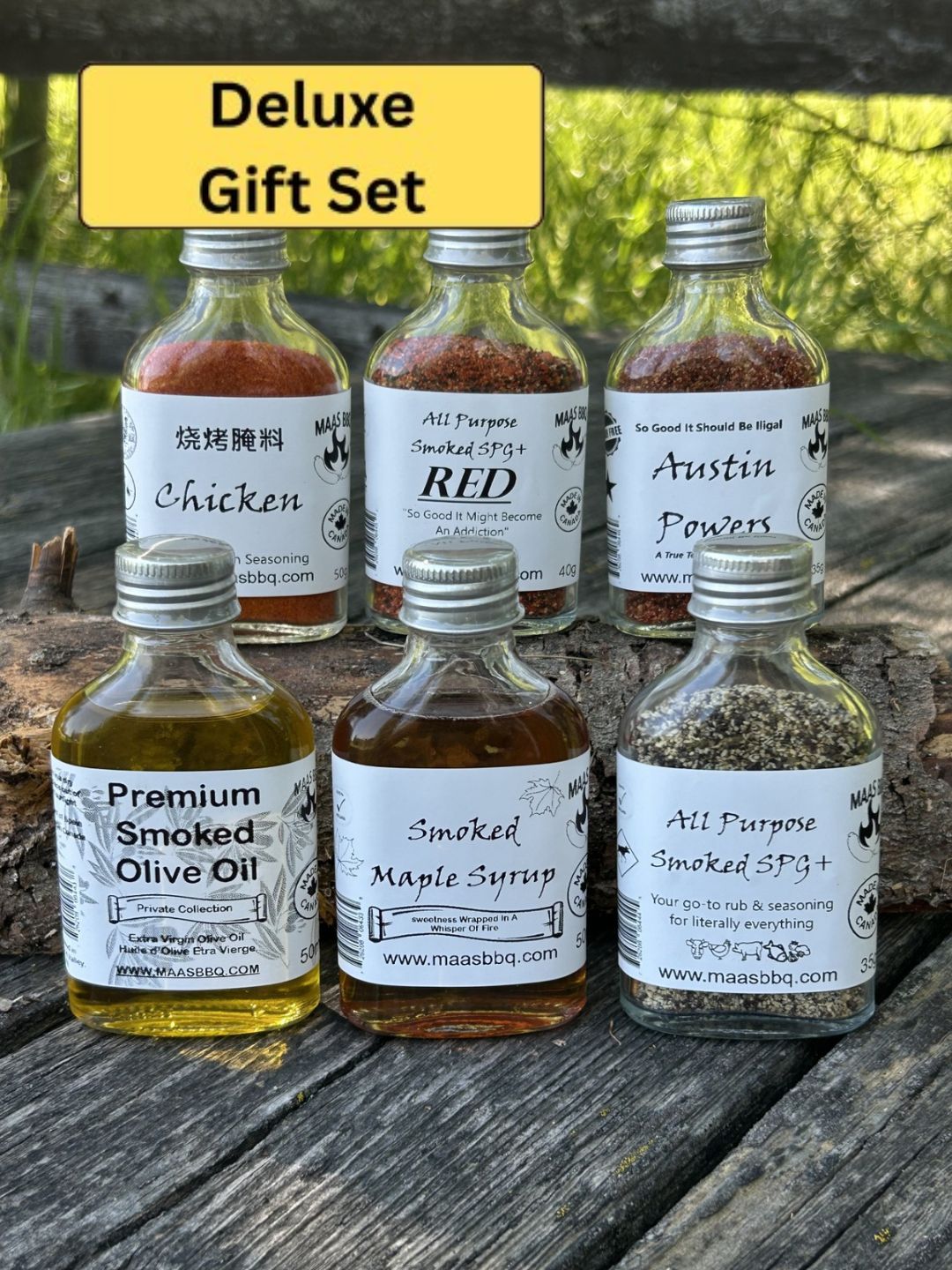 Deluxe Smoked Spice Pack: A Unique Gift for Every Spice Lover – Maas BBQ